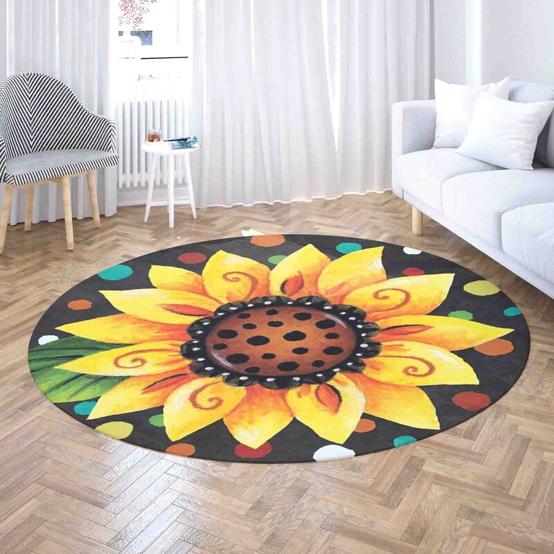 Sunflower Rugs - Etsy