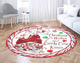 Candy Cane Bath Mat - Etsy