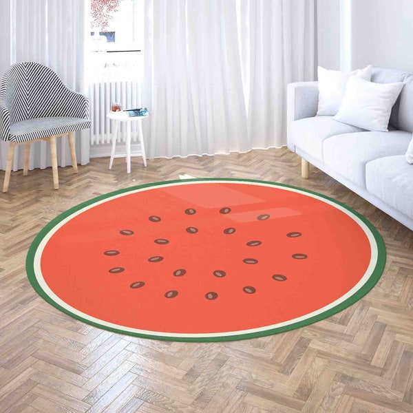 Bluey Watermelon Rug - Etsy