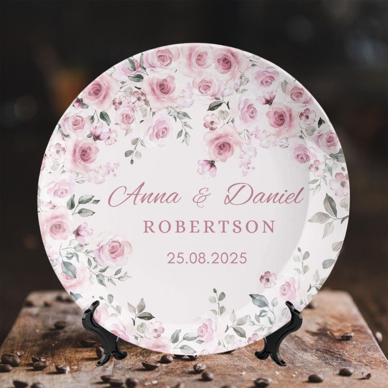 Wedding Plate - Etsy