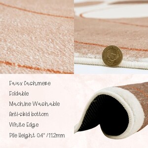 Boho Rainbow Nursery Rug, Personalized Baby Shower Gift, Custom Baby ...