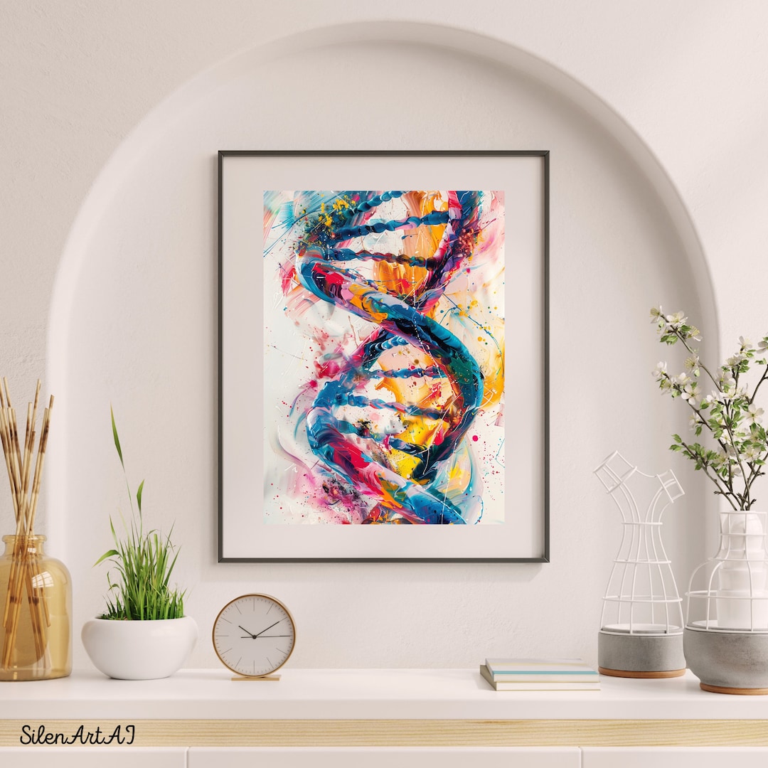 International DNA Day, Dna Art, Dna Design, Dna Poster, Dna Print ...