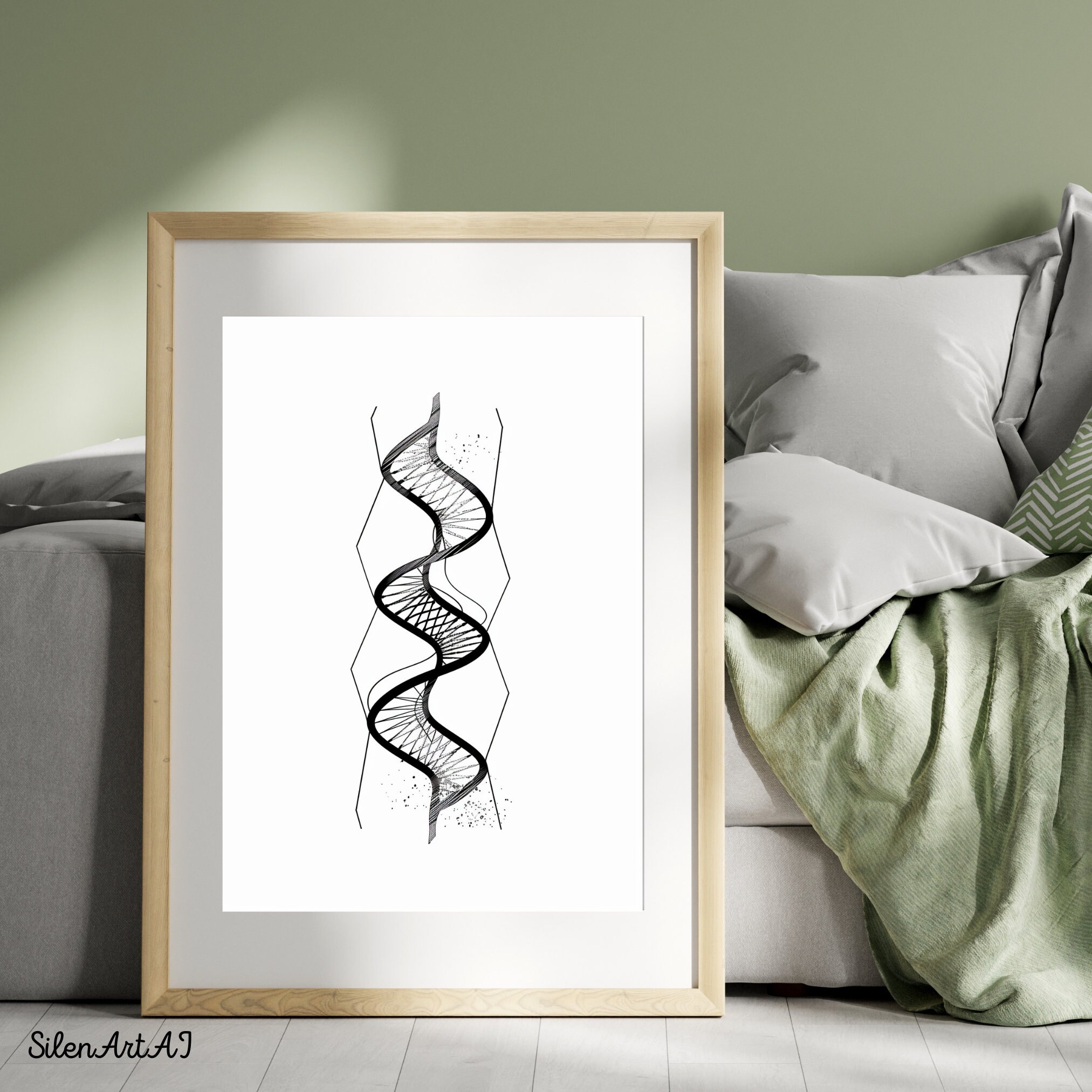 International DNA Day, Dna Art, Dna Design, Dna Poster, Dna Print ...