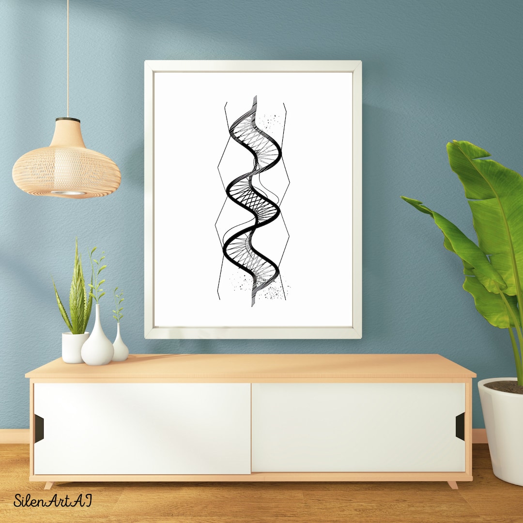 International DNA Day, Dna Art, Dna Design, Dna Poster, Dna Print ...