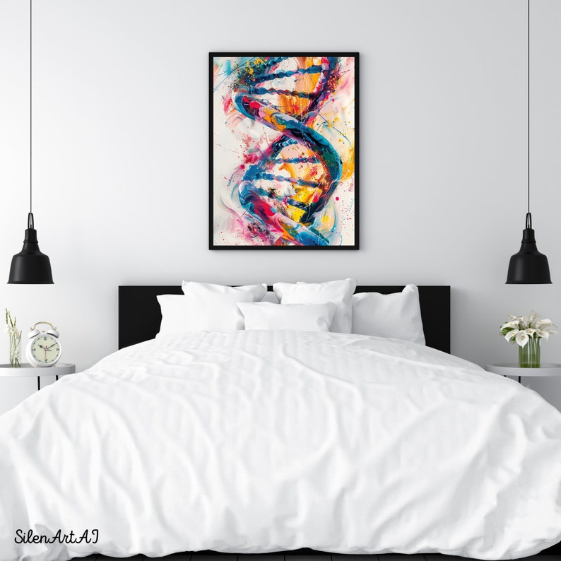 International DNA Day, Dna Art, Dna Design, Dna Poster, Dna Print ...