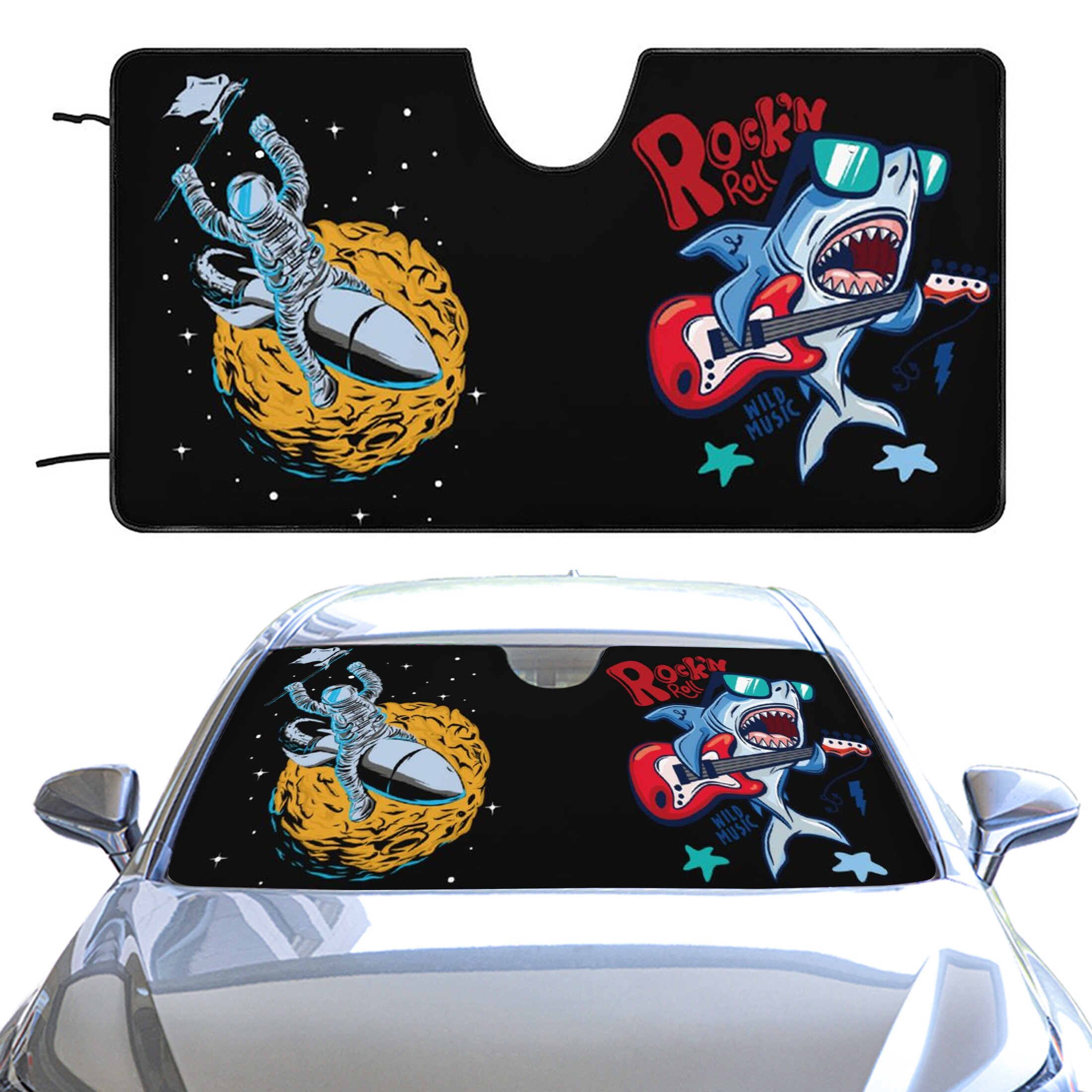 Car Sunshade, Cartoon Car Sunshade Mat