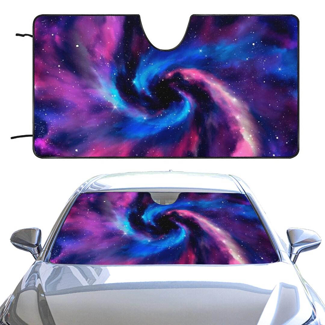 Star Car Sunshade / Custom Car Sunshade Mat / Swirl Car - Etsy