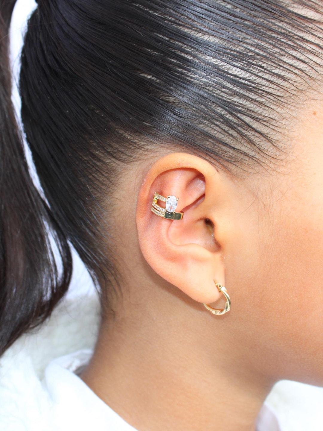 Earcuff for Big Ear, Ear Cuff, Earring for Protruding Ear, Earring ...