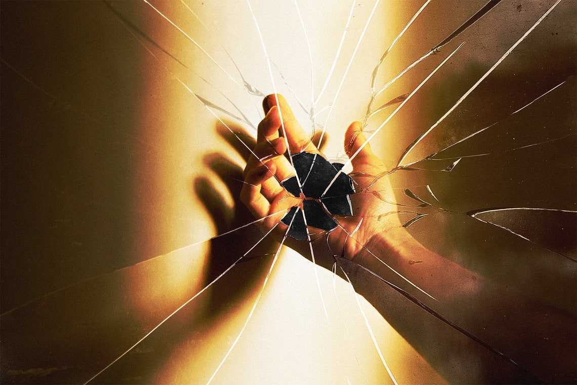 Shatter Broken Glass Effect - Etsy