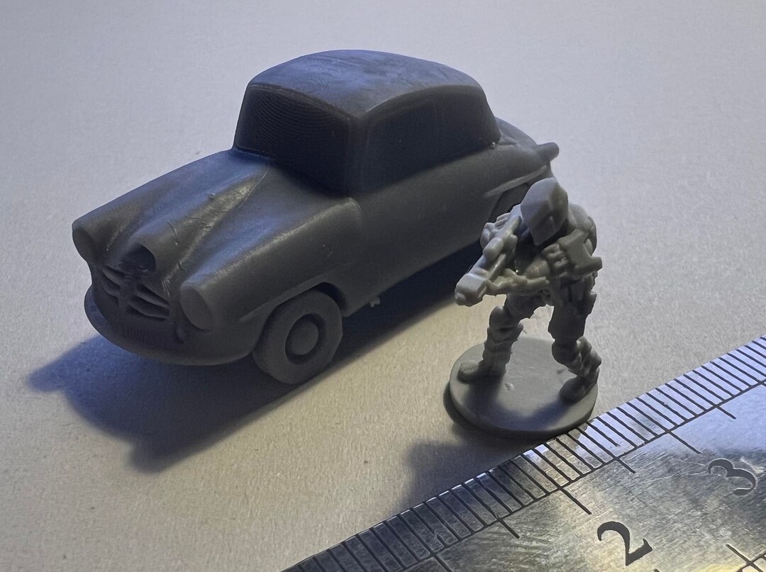 15mm Scaled 3d Printed Troll Car. Modern, Post Modern, Sci Fi or ...