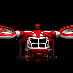15mm Scaled Sci Fi Quad VTOL stork Wargames, Cyberpunk - Etsy