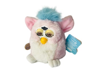 Adopt a Furby Baby ~sprinkles~ 1999 Tiger Electronics Confetti Furby ...