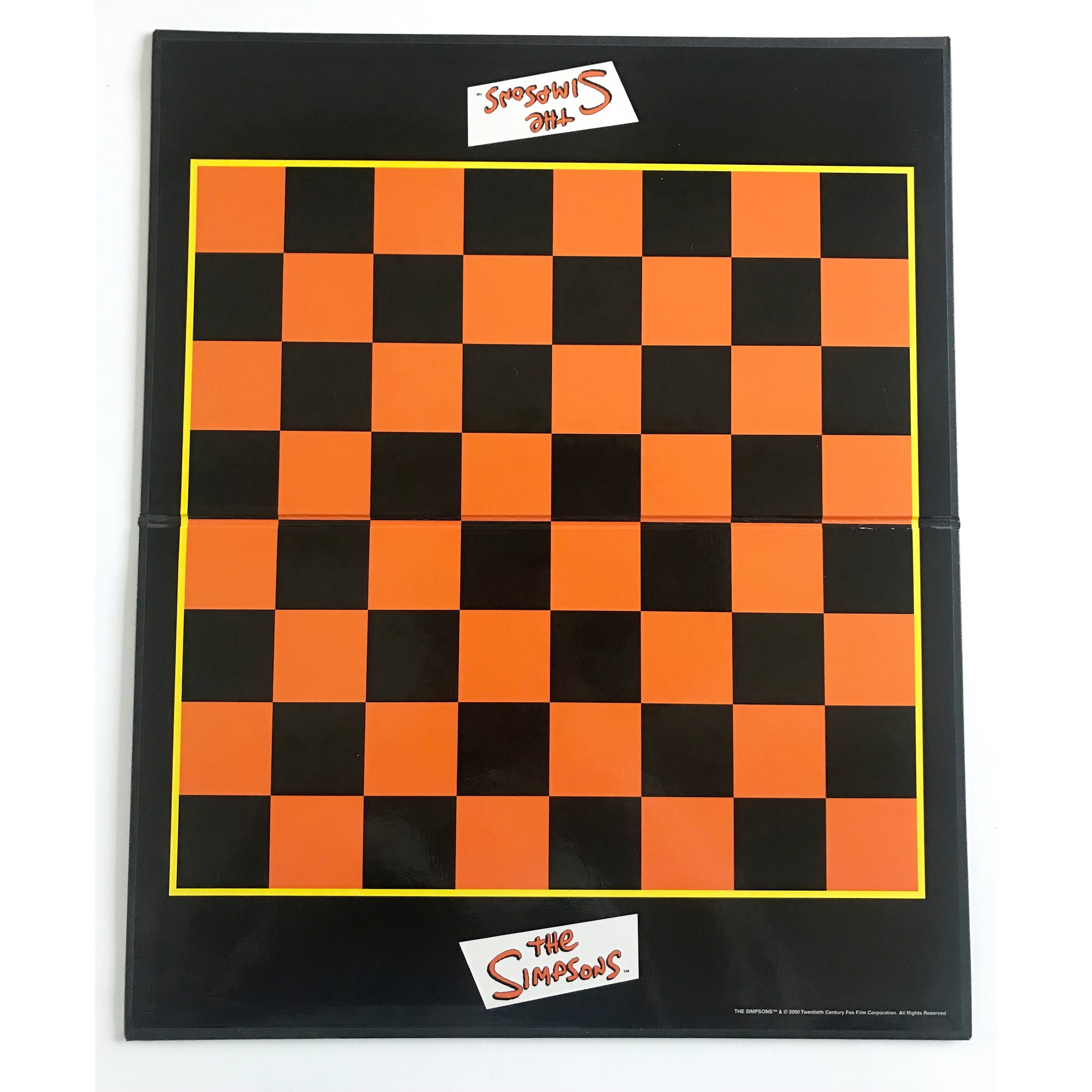 The Simpsons Chess Set Vintage Chess Set 90's Chess Set Simpsons ...