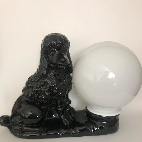 Poodle Lamp - Etsy