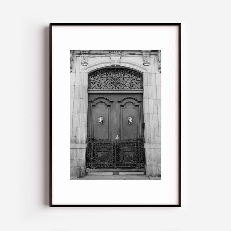 Paris Door Photo - Etsy