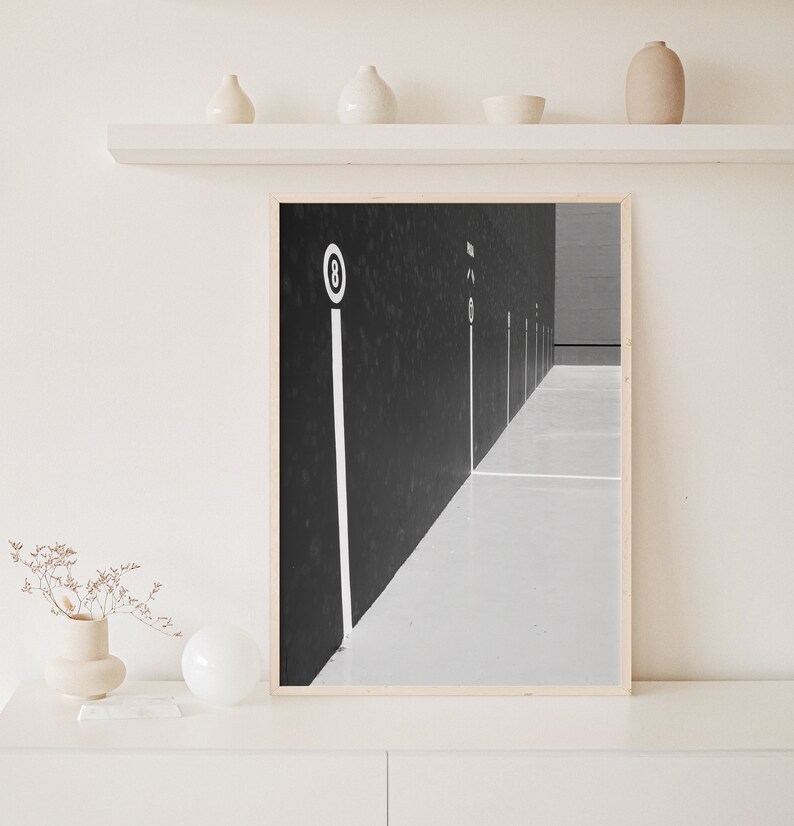Basque Pelota Black & White Photo Instant Download Wall Art Print ...