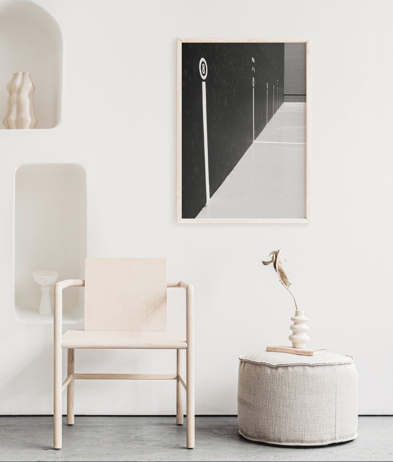 Basque Pelota Black & White Photo Instant Download Wall Art Print ...