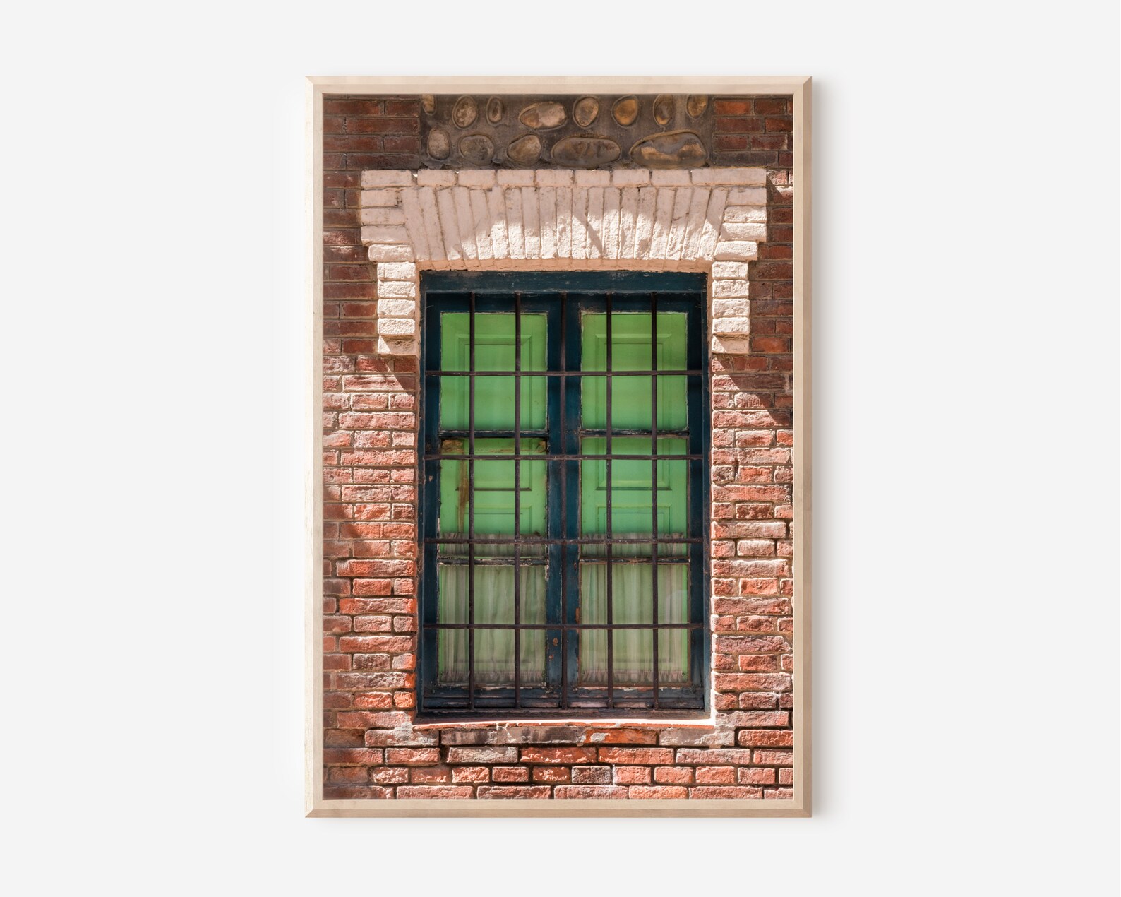 Architectural Print, Architectural Poster, Old Window, Grunge House ...