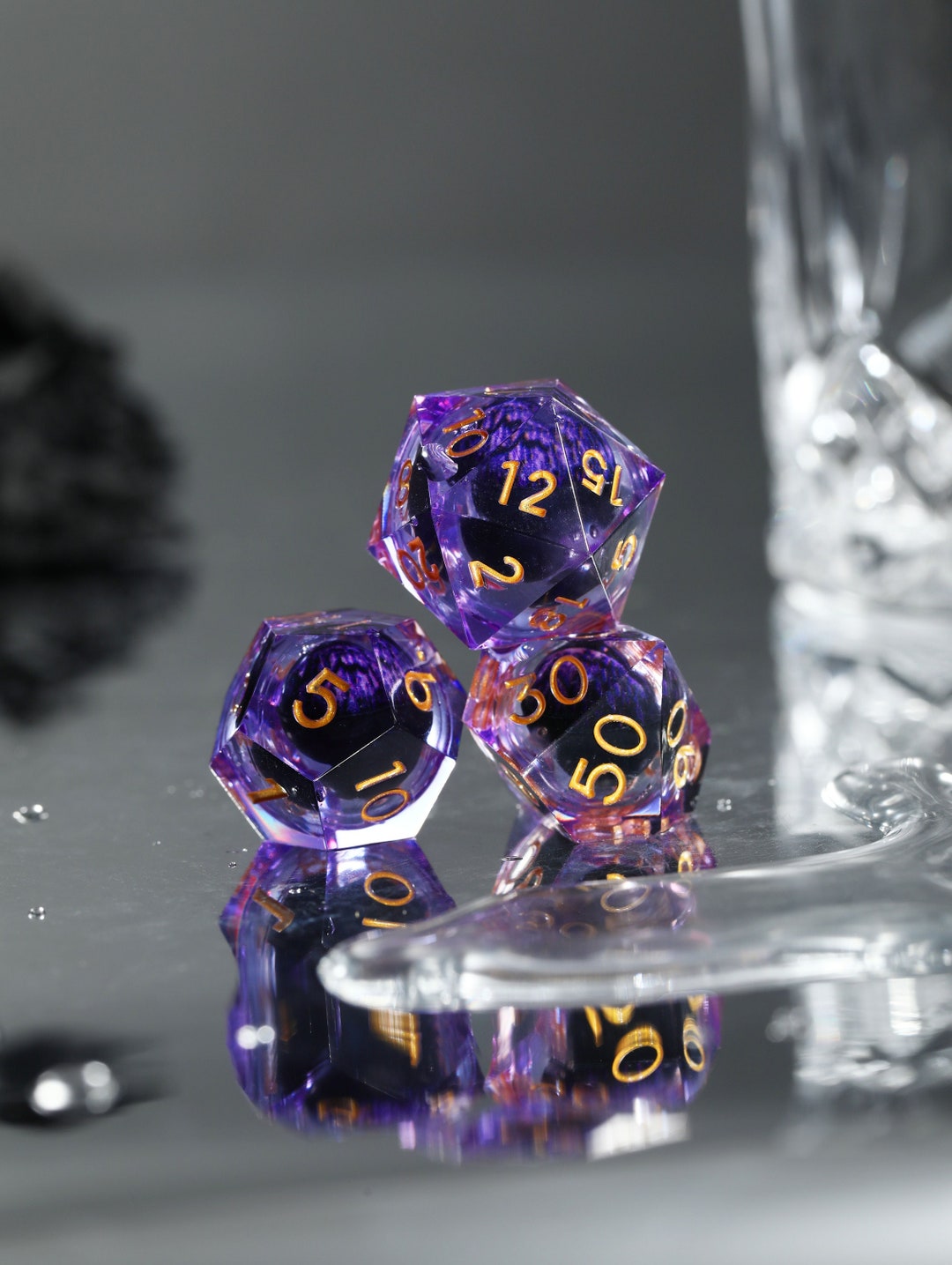 Personalized Wooden Dice Box, Dice Storage Box, Dice Set for D&D Game ...