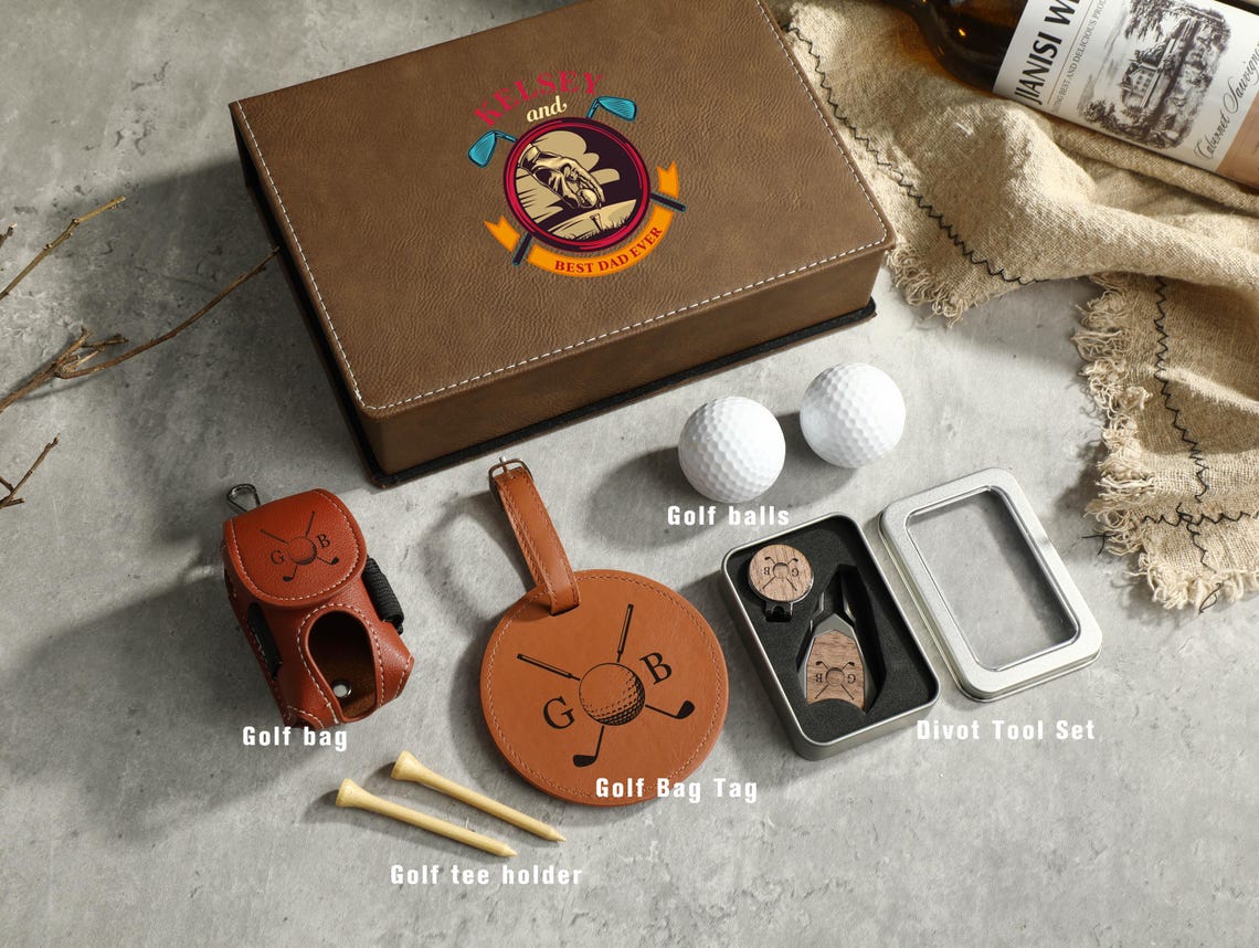 Personalized Golf Gifts for Men, Custom Golf Gift Set, Gift for Golfer ...