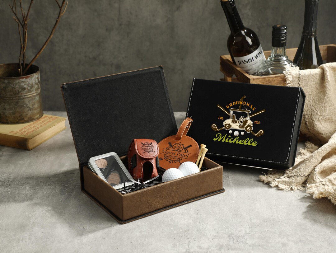 Personalized Golf Gifts for Men, Custom Golf Gift Set, Gift for Golfer ...