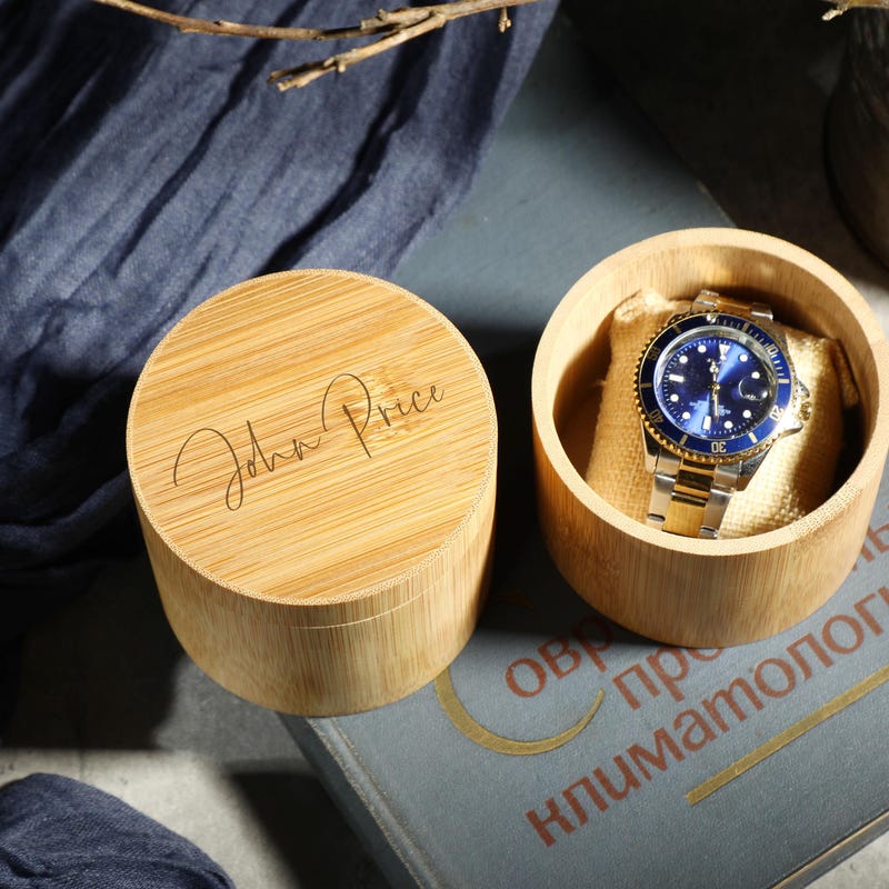 Wooden Box Watch Holder - Etsy