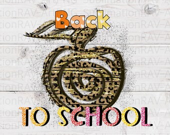 Back to School Sublimation Png Rainbow Design Colorful - Etsy