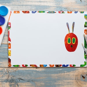 Handprint & Fingerprint DIY Art | Very Hungry Caterpillar Birthday ...