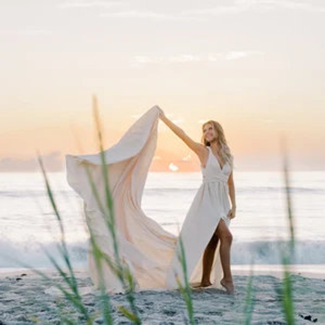 Diana Dress // Gown With Maxi Long Train 15 Ft, One Size Dress, Best ...
