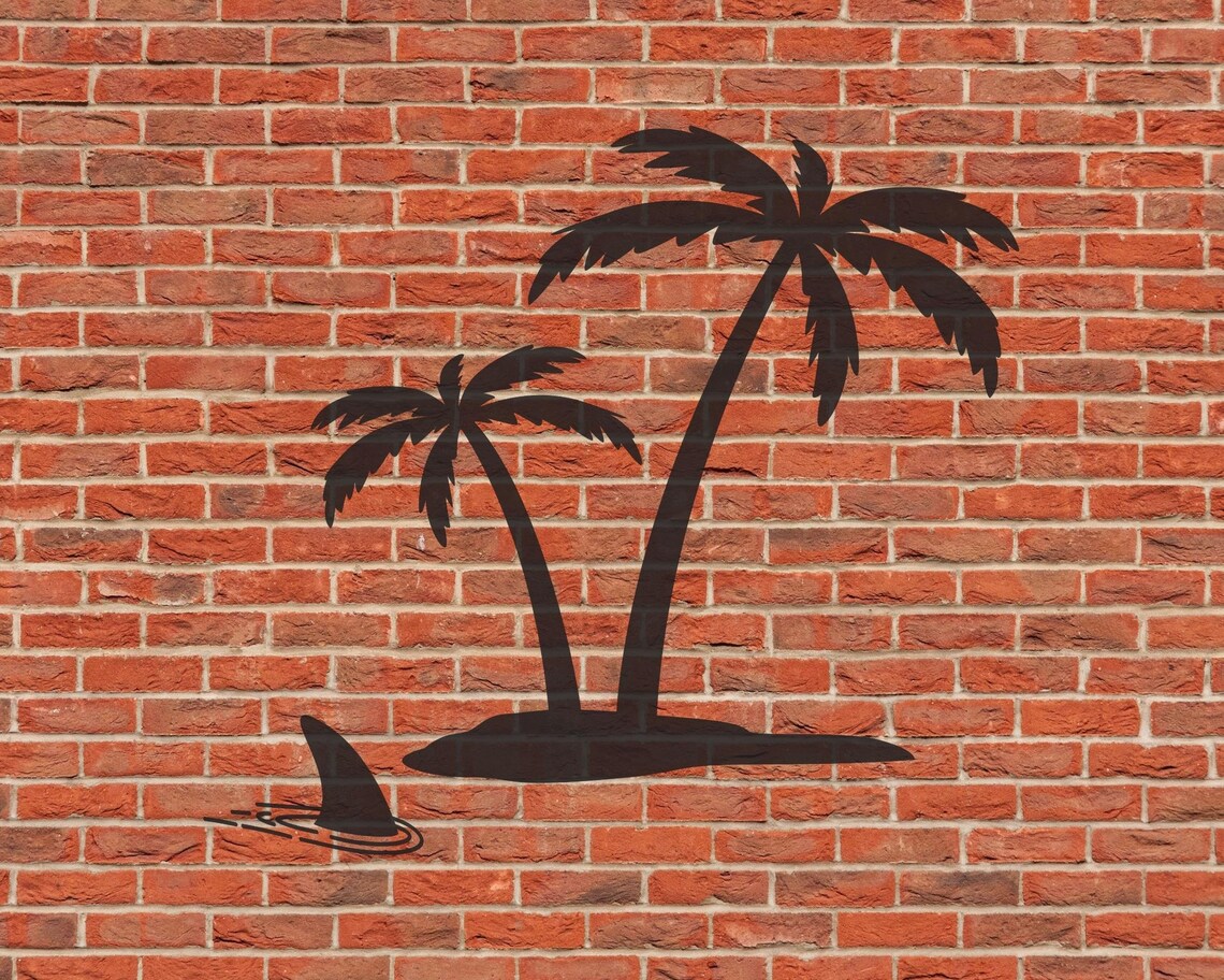 Palm Tree Svg Cut File for Cricut Palm Tree Silhouette Svg - Etsy