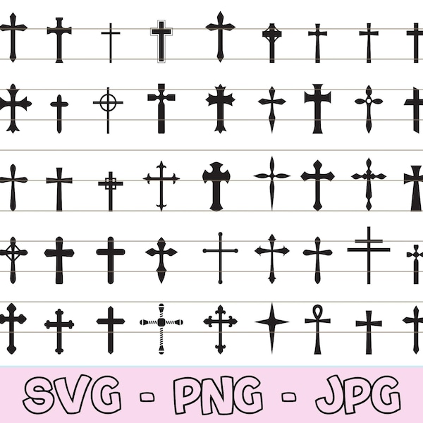 Cross Svg - Etsy