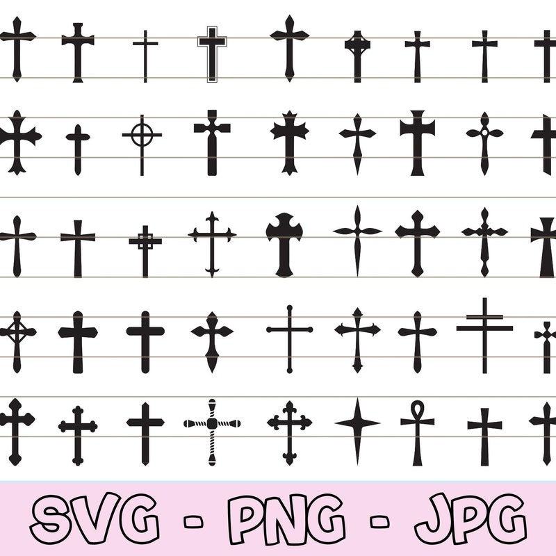 Cross Svg - Etsy