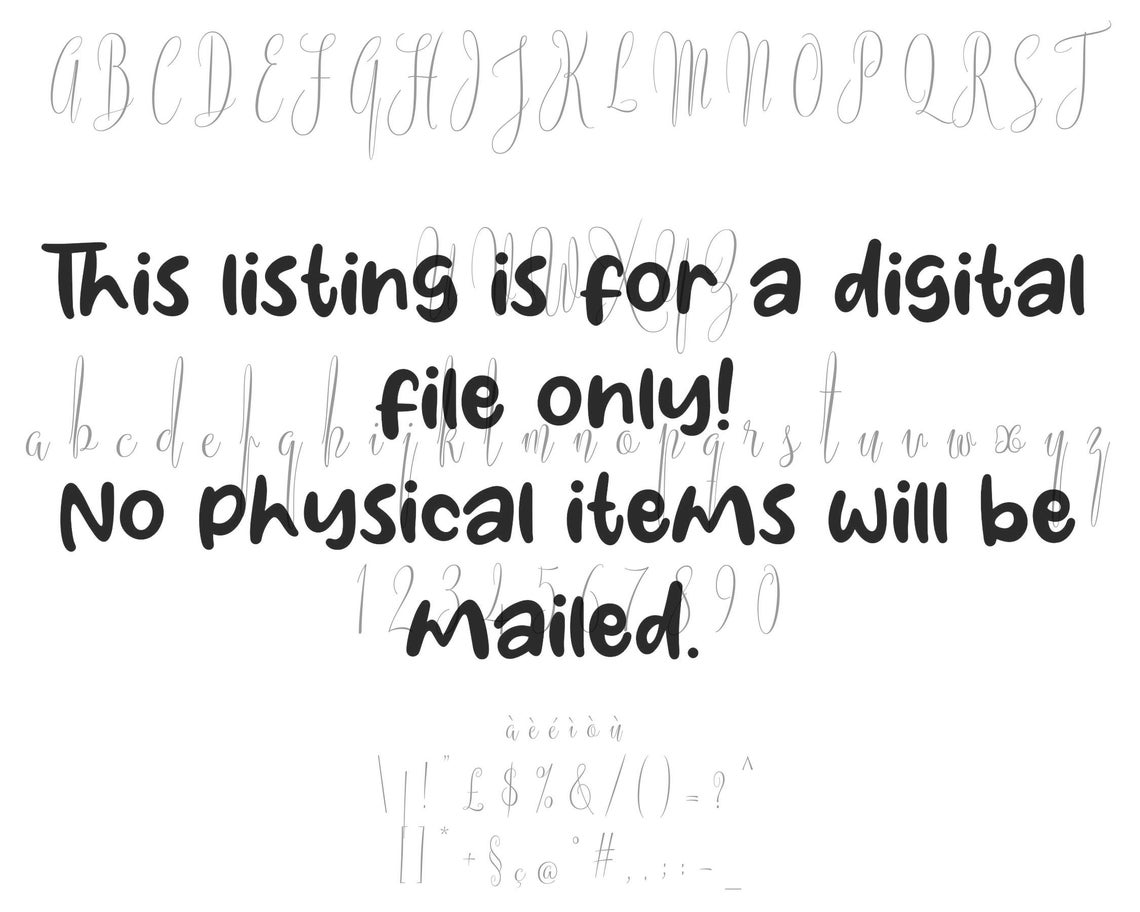 Alphabet Font Svg Charlotte Sign Png Jpg Cut File for Cricut - Etsy