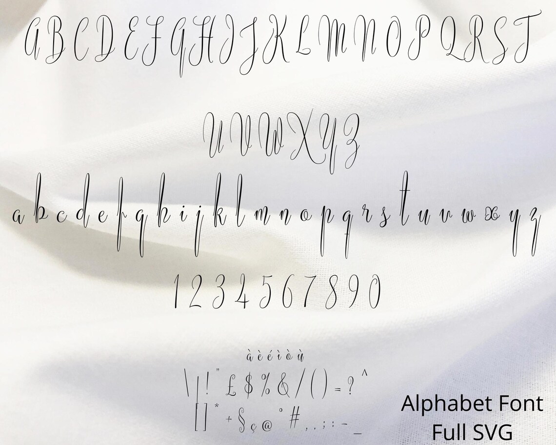 Alphabet Font Svg Los Angeles Sign Png Jpg Cut File for Cricut - Etsy