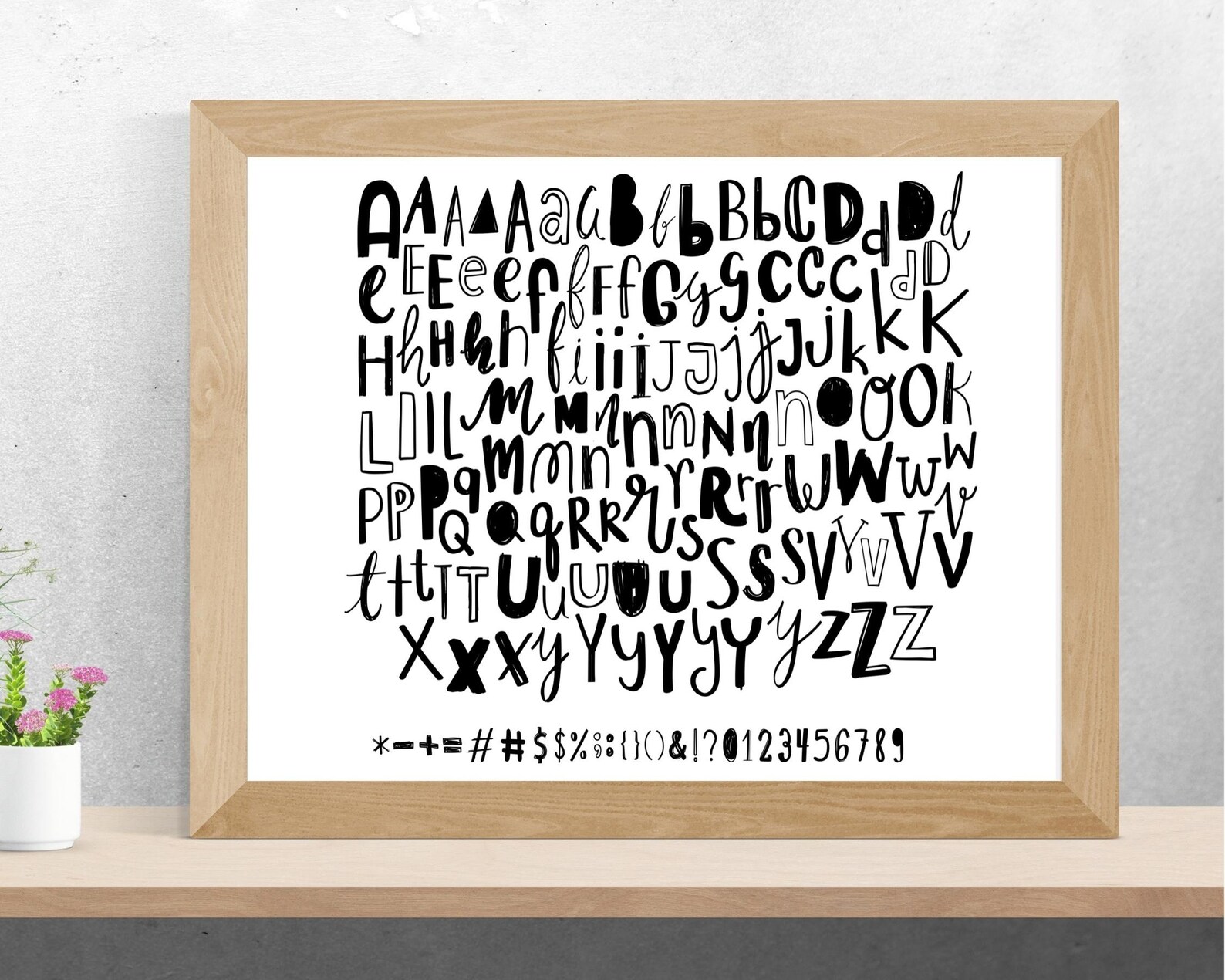 Alphabet Font Svg, Letters and Numbers Svg Png Jpg Cut File for Cricut ...