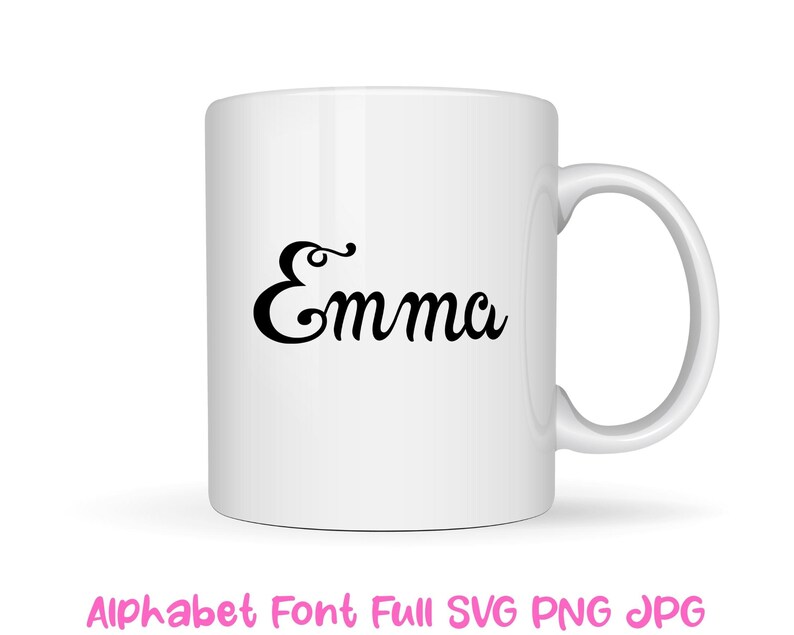 Alphabet Font Svg Letters and Numbers Svg Png Jpg Cut File - Etsy