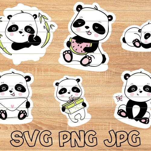 Cute Sticker Svg Bundle for Cricut Digital Design Vector - Etsy