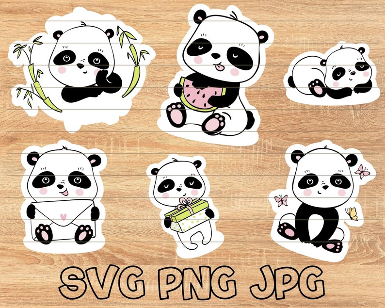 Printable Funny Stickers, Cute Sticker Svg Bundle for Cricut, Digital ...