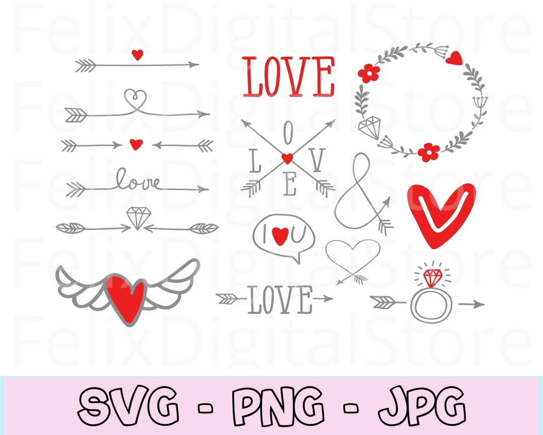 Arrow Bundle, Arrow Clipart, Cute Arrow Svg, Arrow Svg Files, Arrow Svg ...
