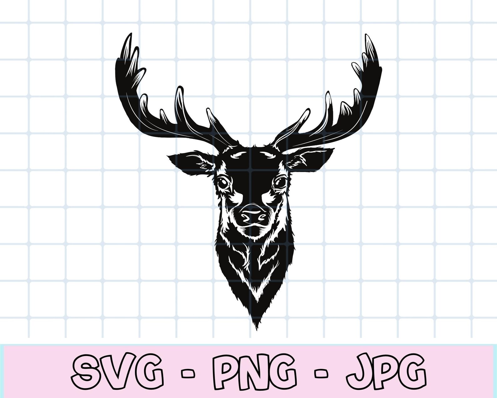 Deer Svg Deer Svg Cut File for Cricut Deer Svg for Shirt | Etsy