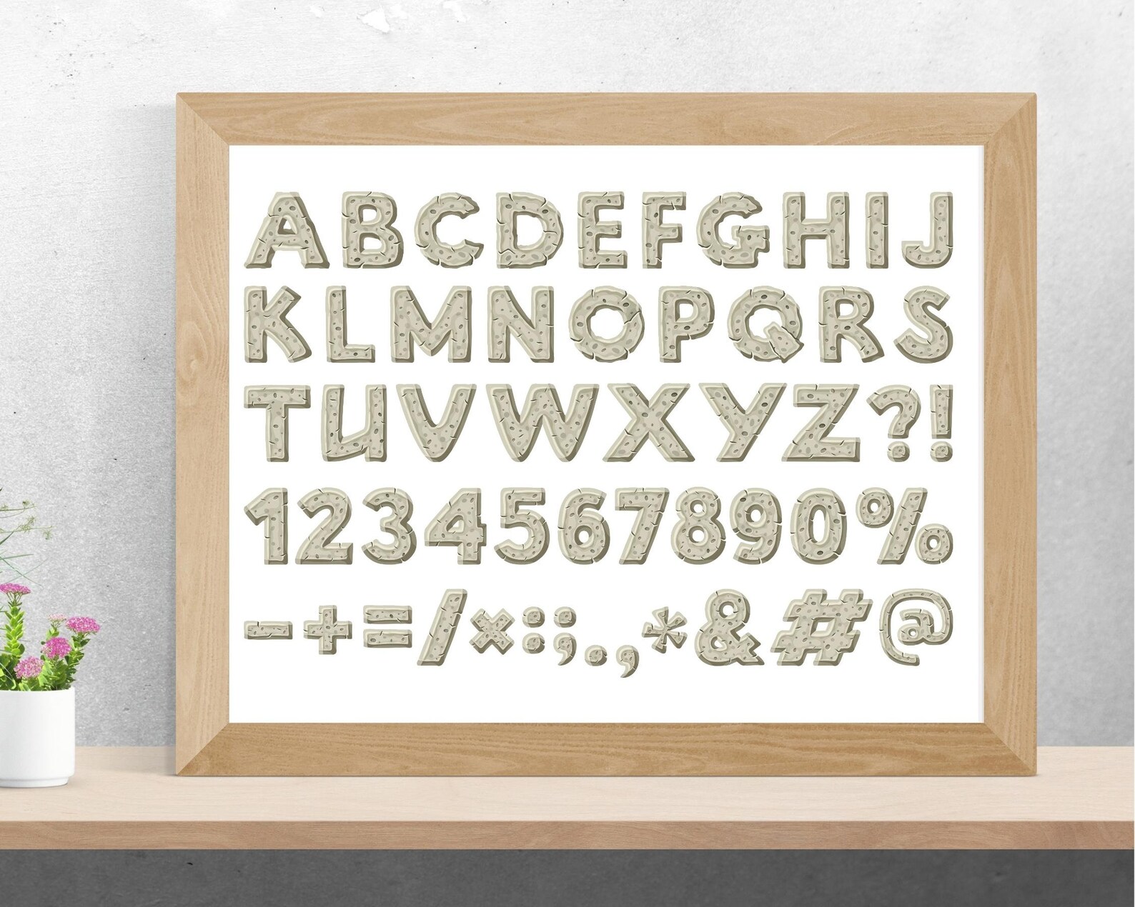 Alphabet Font Svg Letters and Numbers Svg Png Jpg Cut File - Etsy