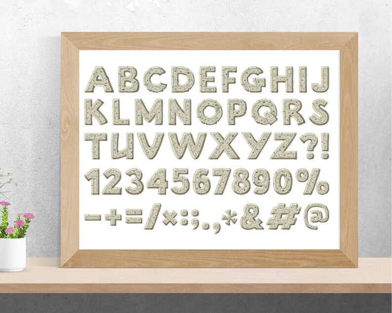 Alphabet Font Svg Letters and Numbers Svg Png Jpg Cut File - Etsy