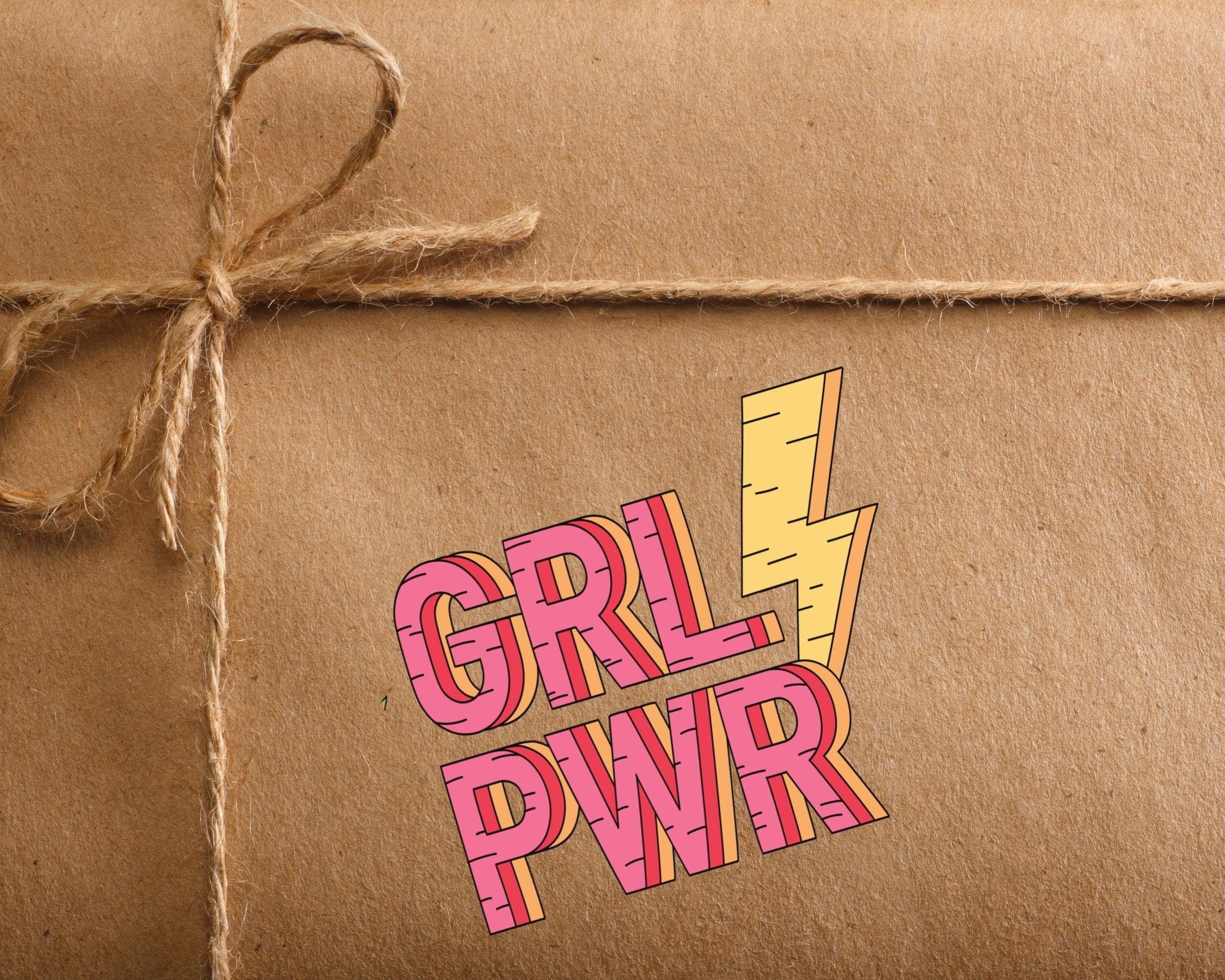 Grl Pwr Svg Cute Sticker Svg Bundle for Cricut Digital - Etsy
