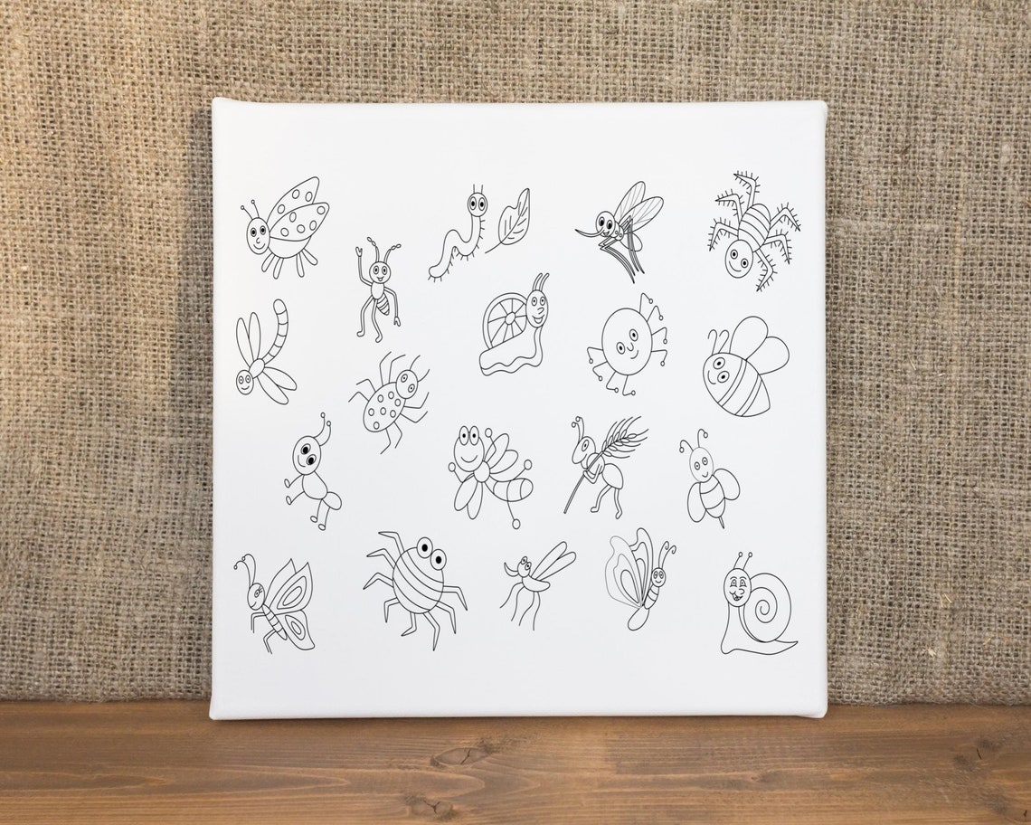 Bugs Svg, Cute Bugs Svg for Shirt and Mug, Bugs for Kids, Bugs Clipart ...