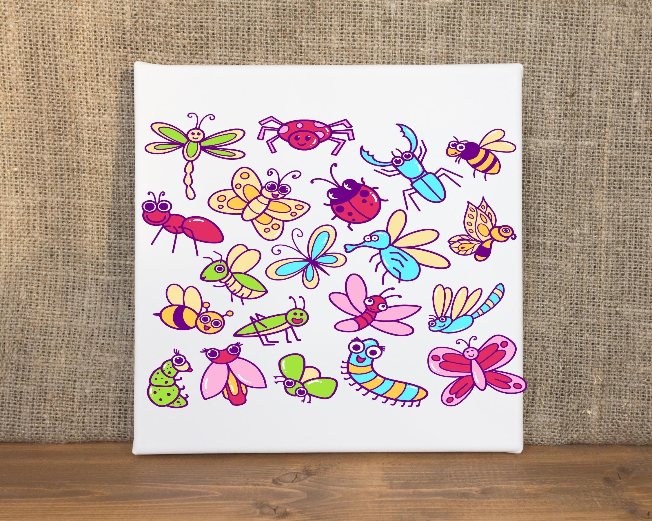 Bugs Svg Cute Bugs Svg for Shirt and Mug Bugs for Kids Bugs - Etsy