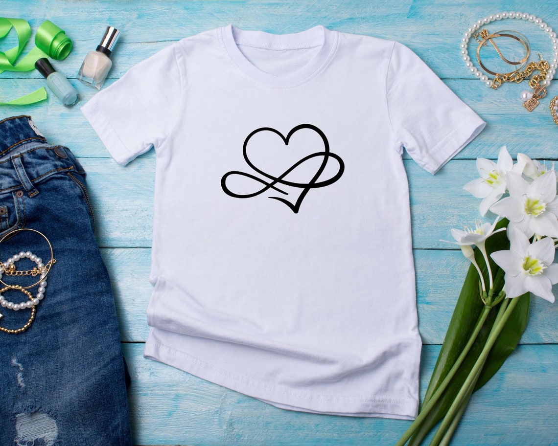 Infinity Heart Svg Open Heart Svg Infinity Love Svg Hand - Etsy