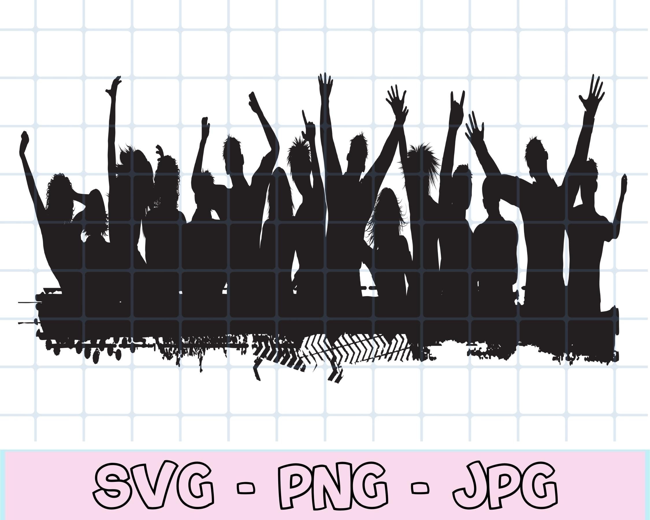 Party People Svg Cut File for Cricut Party People Silhouette - Etsy