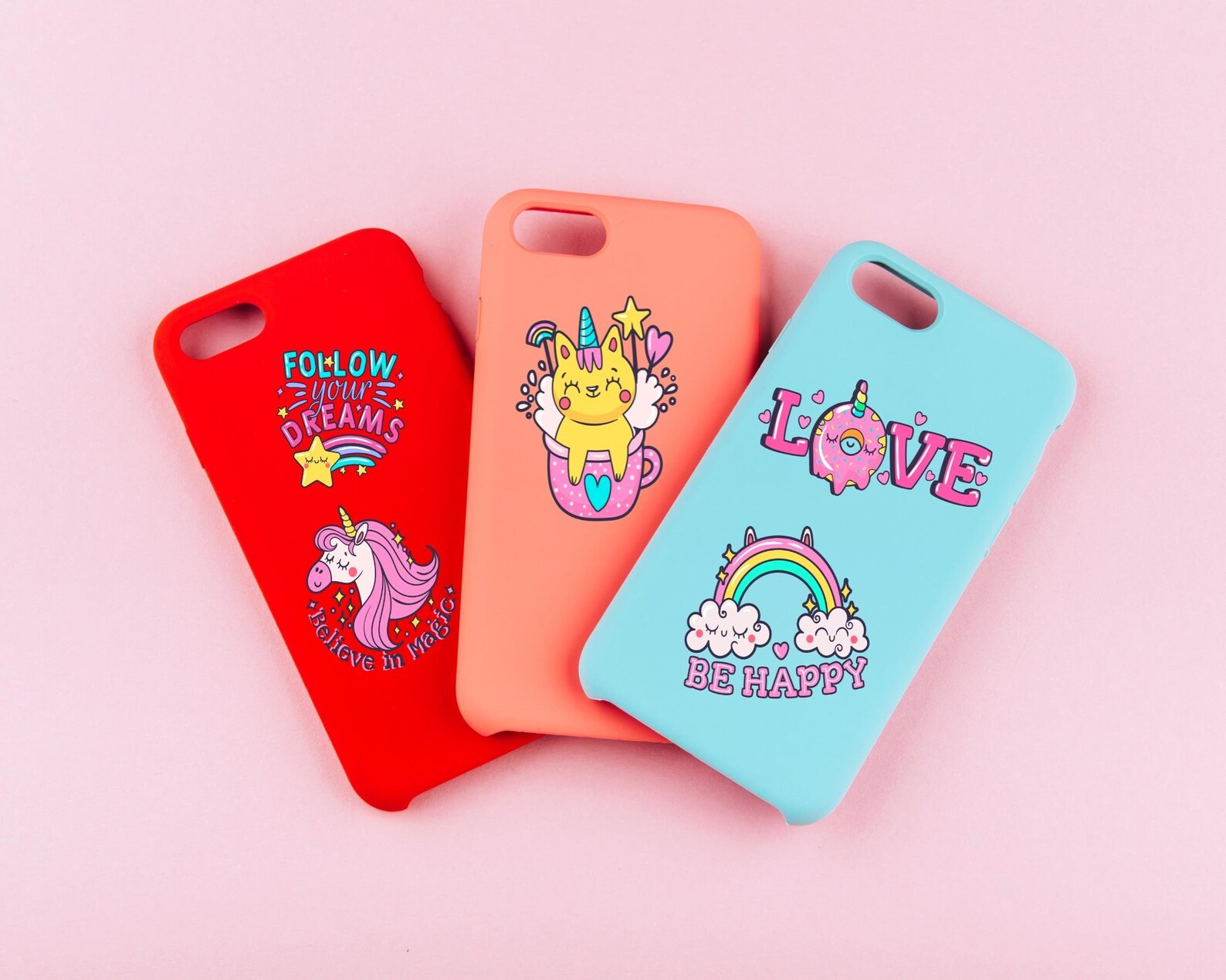 Cute Sticker Svg Bundle for Cricut Unicorn Sticker Svg - Etsy