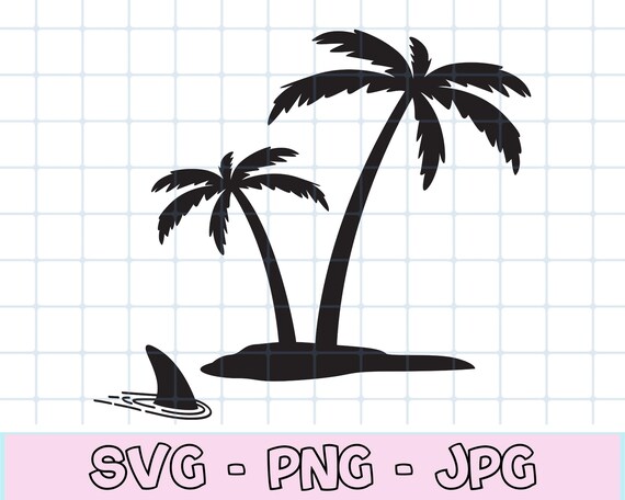 Palm Tree Svg Cut File for Cricut Palm Tree Silhouette Svg - Etsy