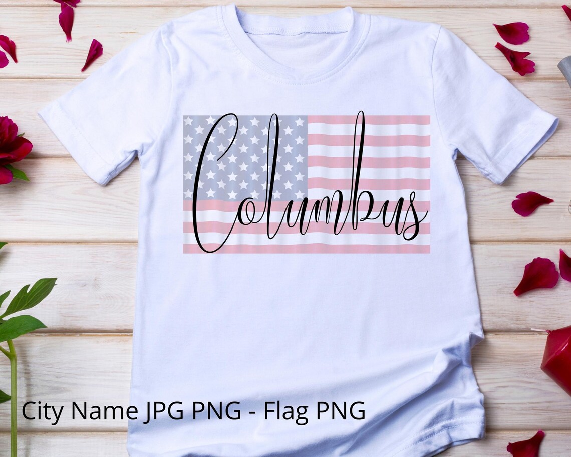 Alphabet Font Svg Columbus Sign Png Jpg Cut File for Cricut | Etsy